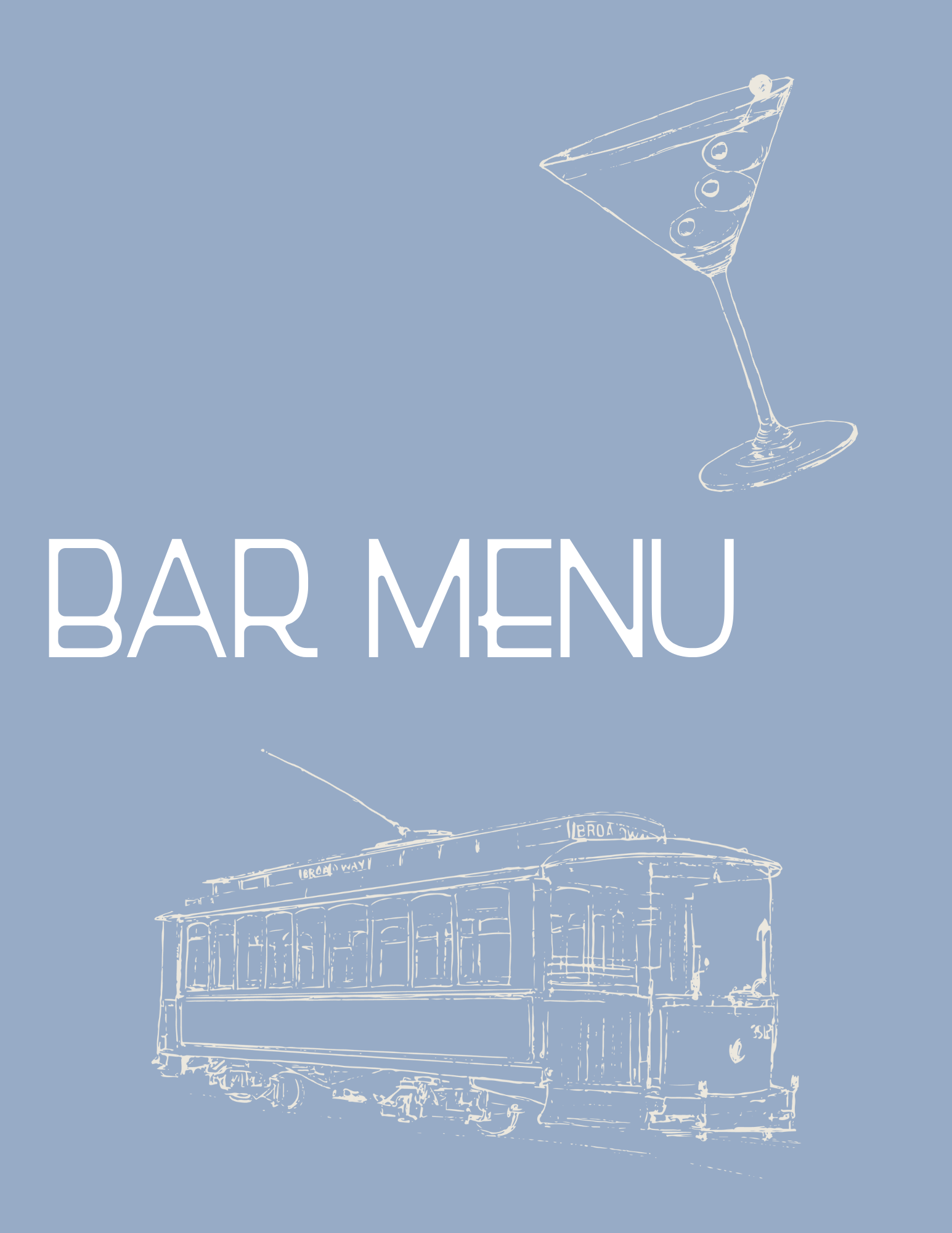 Menus — The Alderman NYC