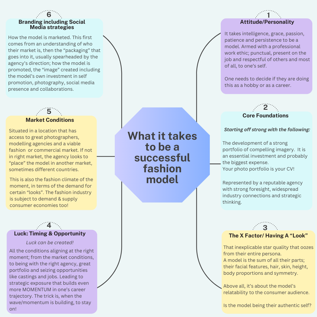 What it takes to be a successful fashion model — KATRIENA EMMANUEL