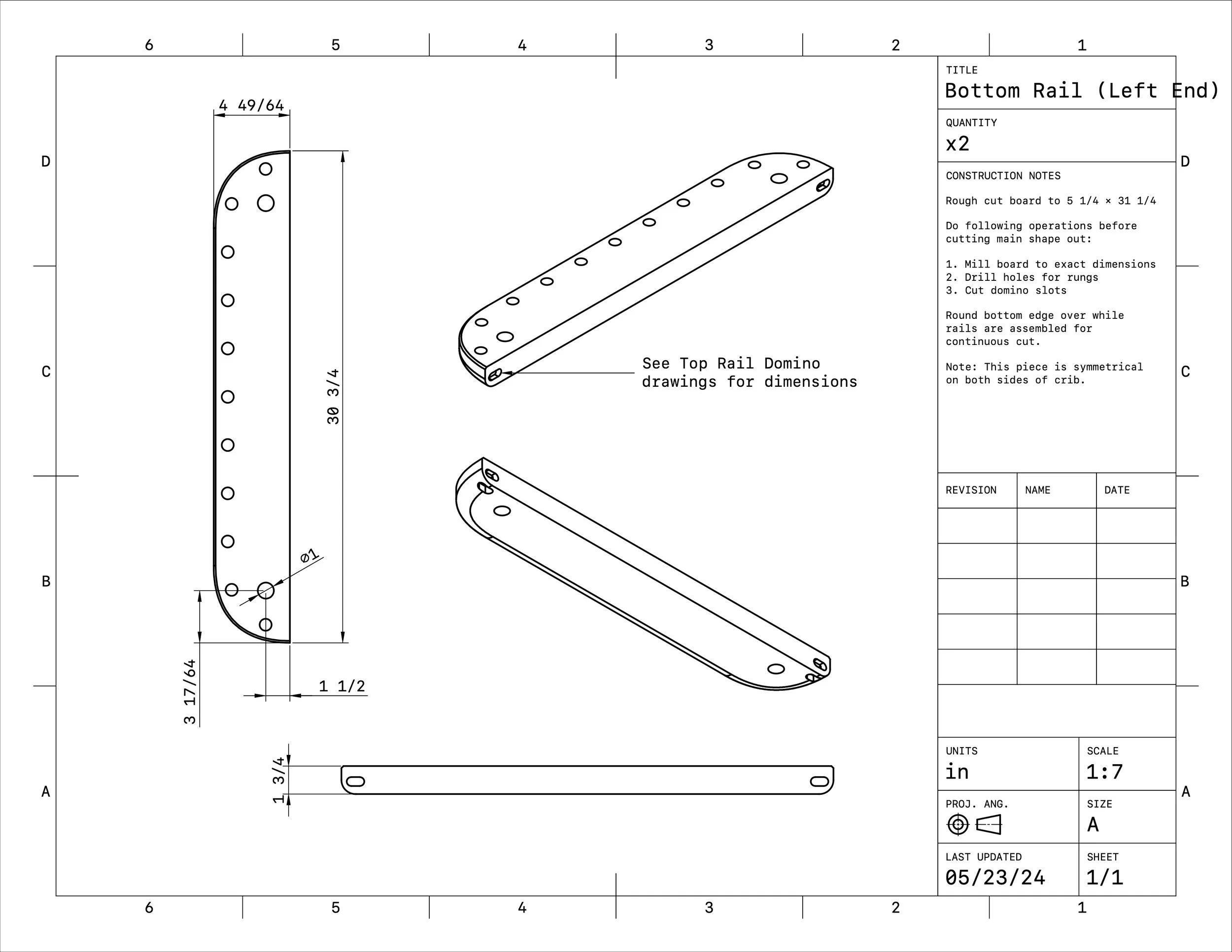 Hug Crib Plans — Starr Woodworks