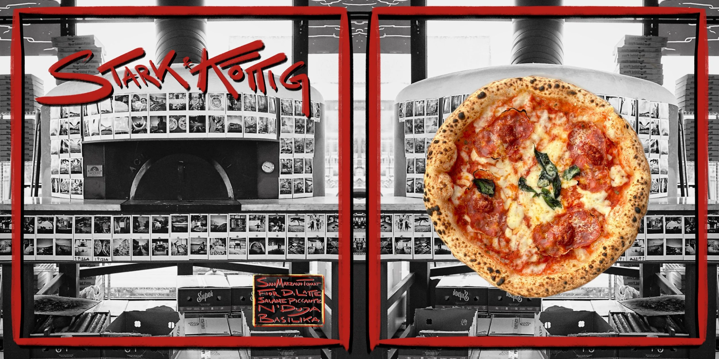 Fryspizza — Gustafs På Österlen
