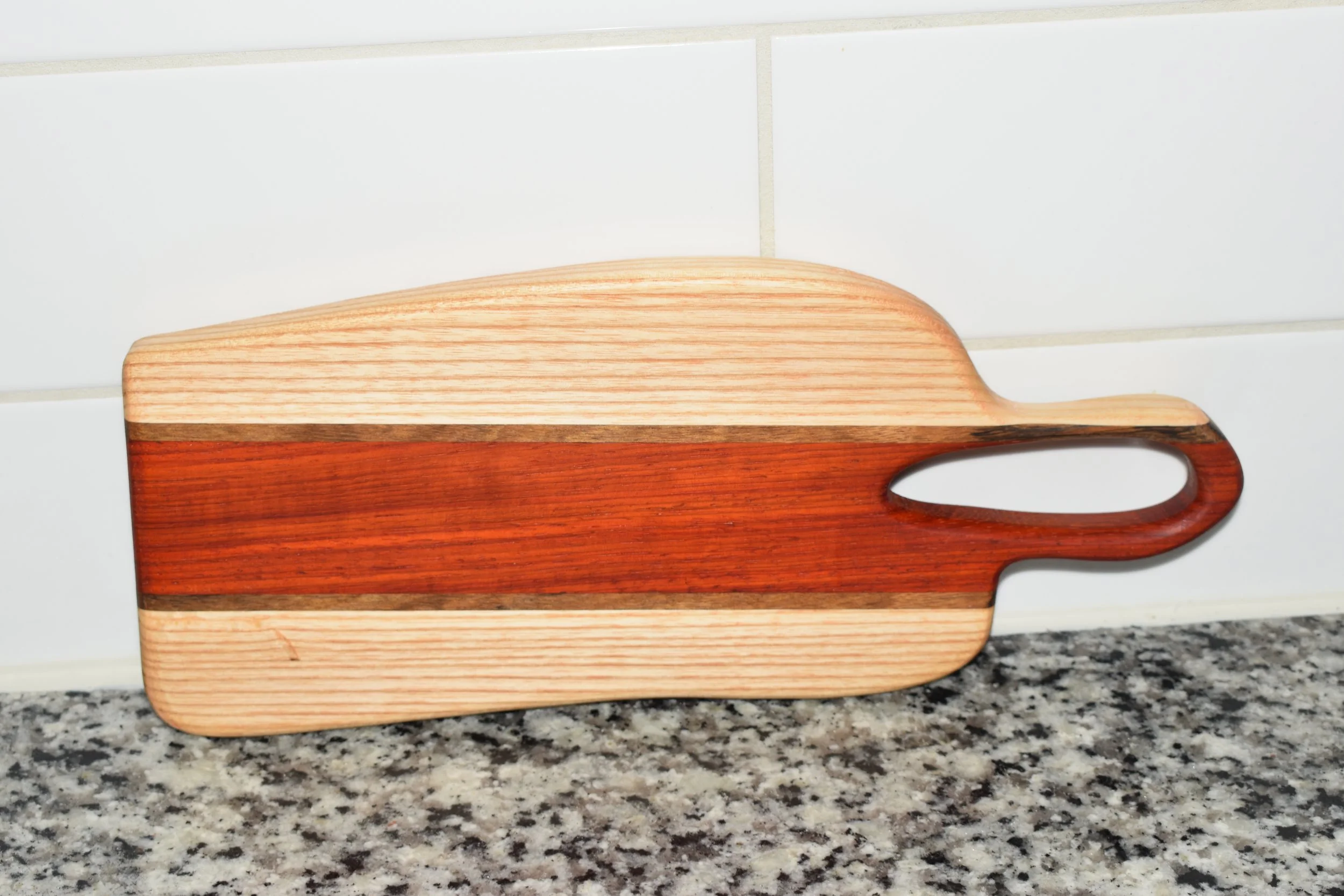 Charcuterie Board with loop handle — Compass Rose Creations