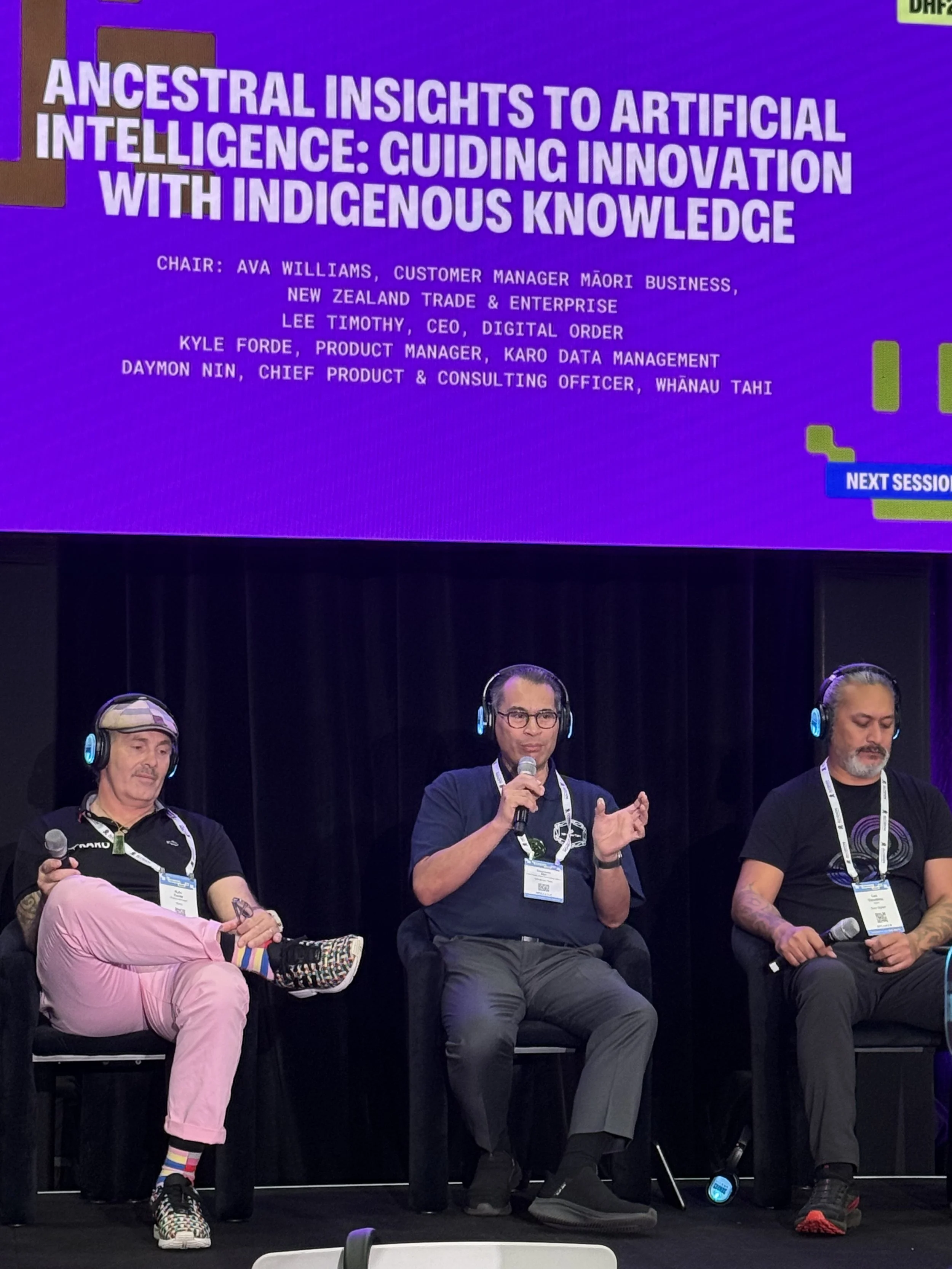 Reflections from Day 2 at DHF25: Kaupapa-led Tech with Purpose — Whānau Tahi