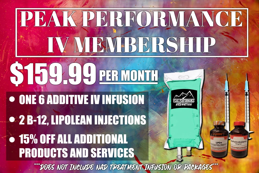 Memberships — Peak Performance Hydration