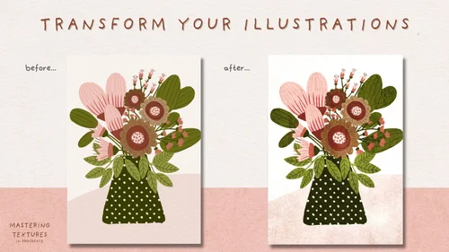 New Class : Master Textures in Procreate with Your Own Brushes ...