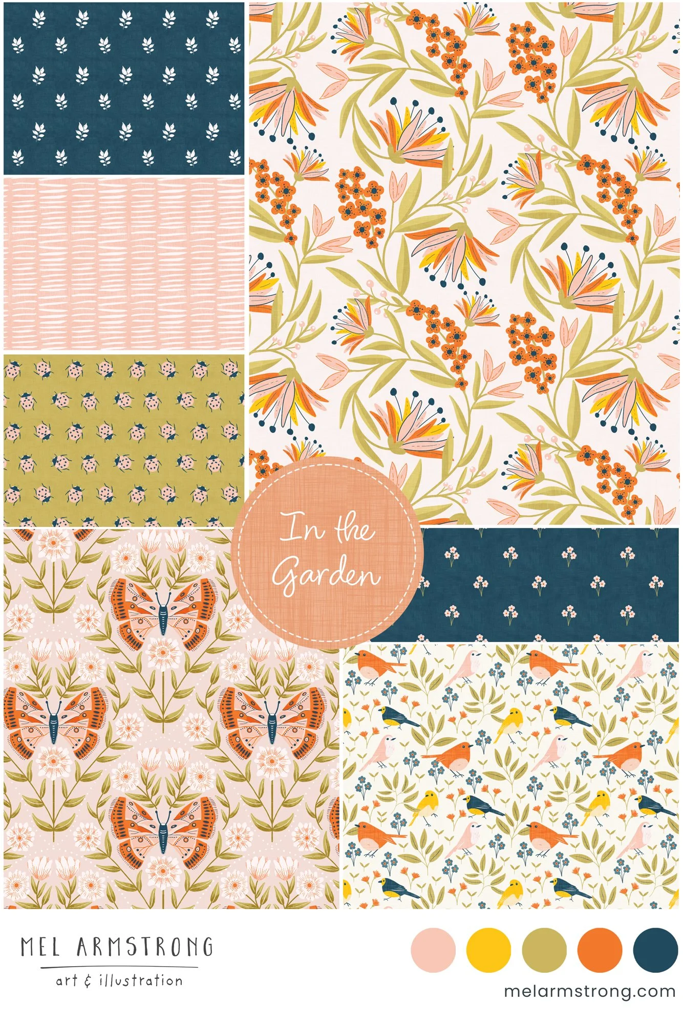 In the Garden — Mel Armstrong - Art & Illustration