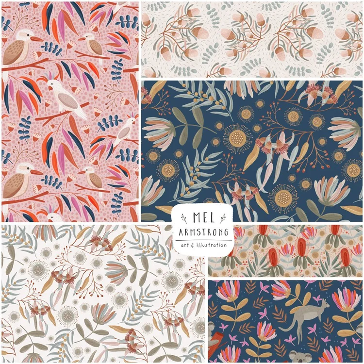 Aussie Flora & Fauna — Mel Armstrong - Art & Illustration