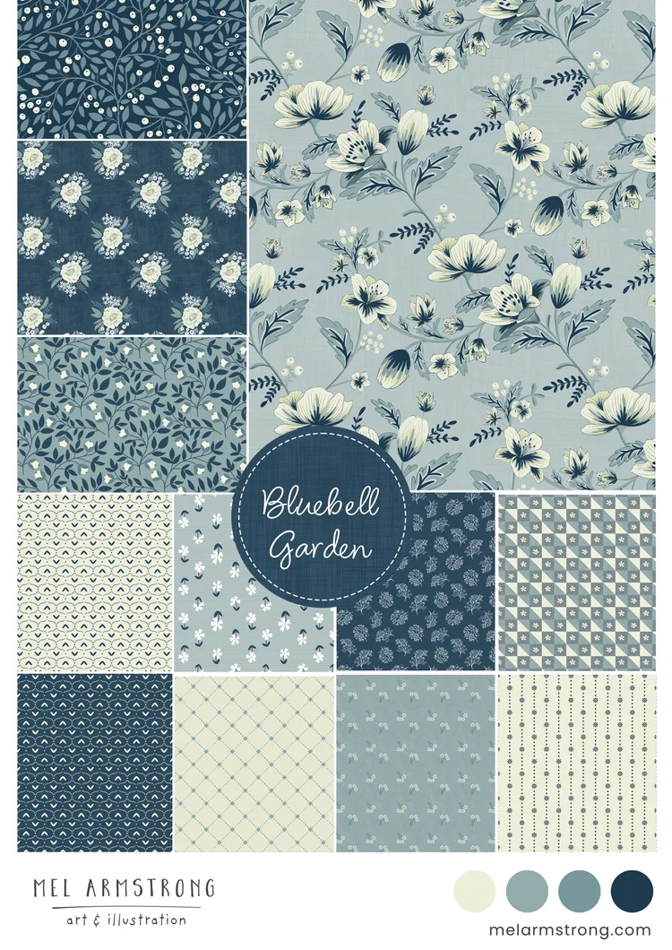 Bluebell Garden — Mel Armstrong - Art & Illustration