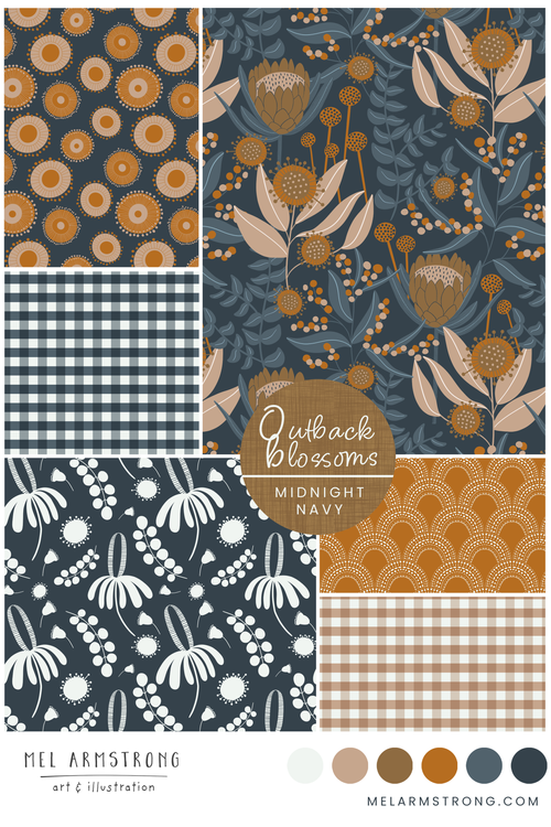 Outback Blossoms — Mel Armstrong - Art & Illustration