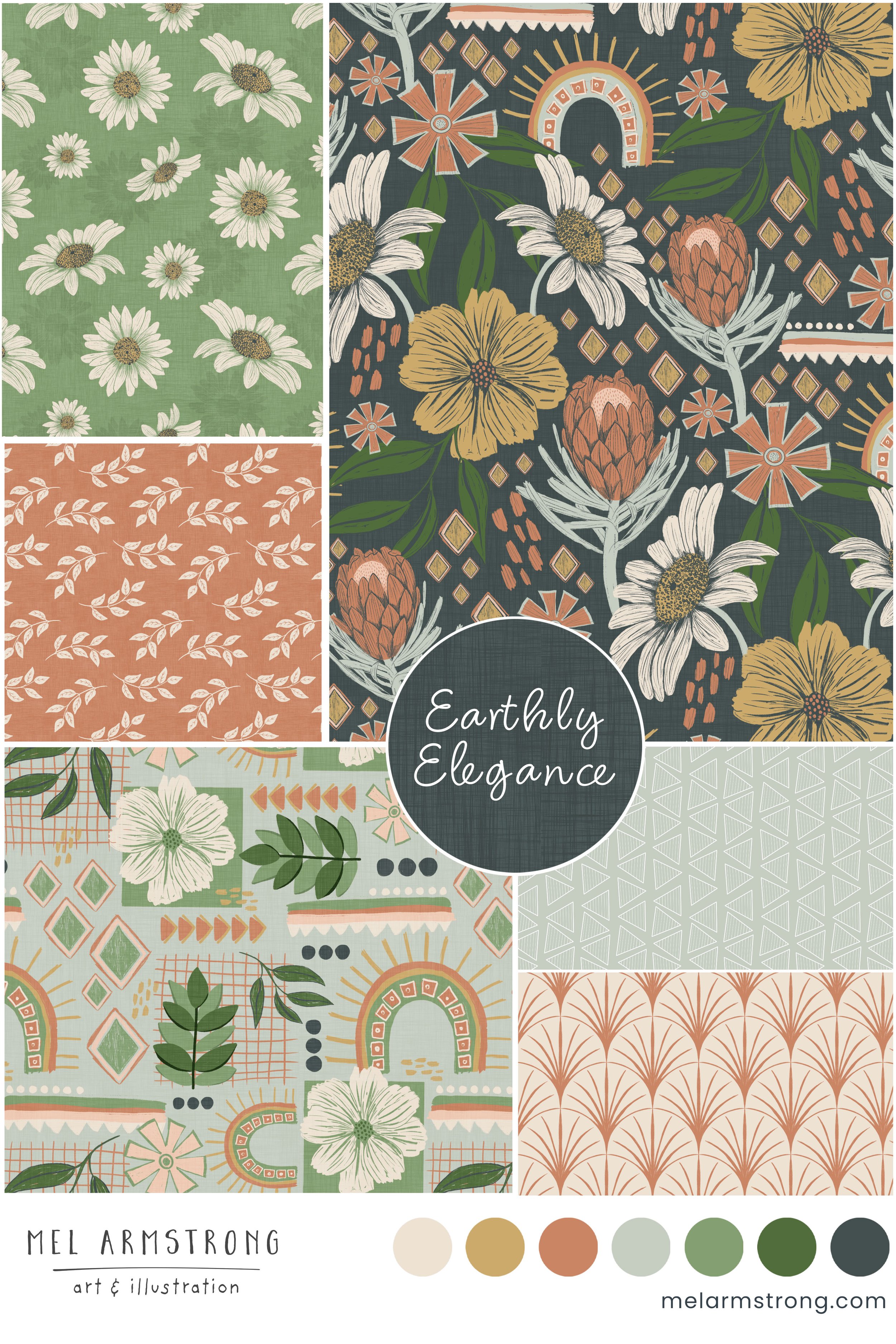 Earthly Elegance — Mel Armstrong - Art & Illustration