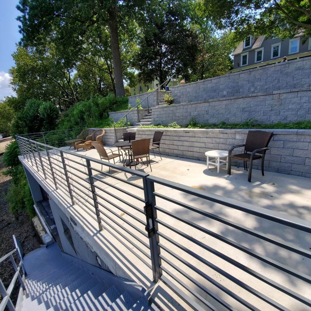 Riverfront Weatherproof Railings — Myers Brothers Fabrication