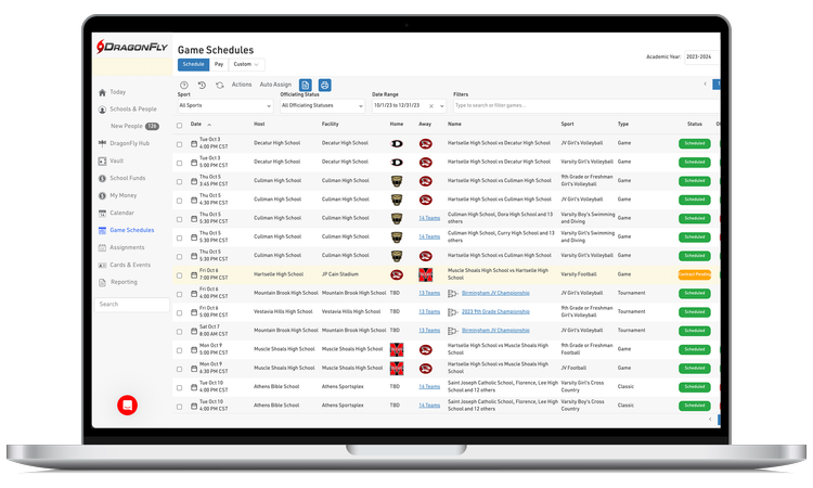 NFHS Center For Officials Services | DragonFly Athletics