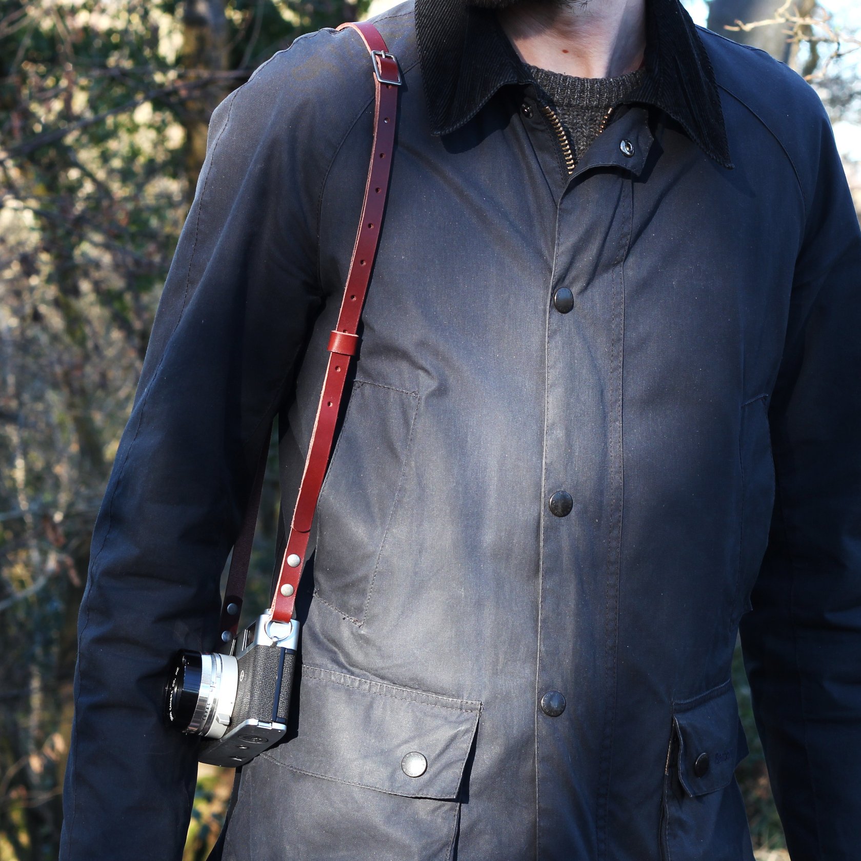 Ascent - Adjustable Leather Camera Strap