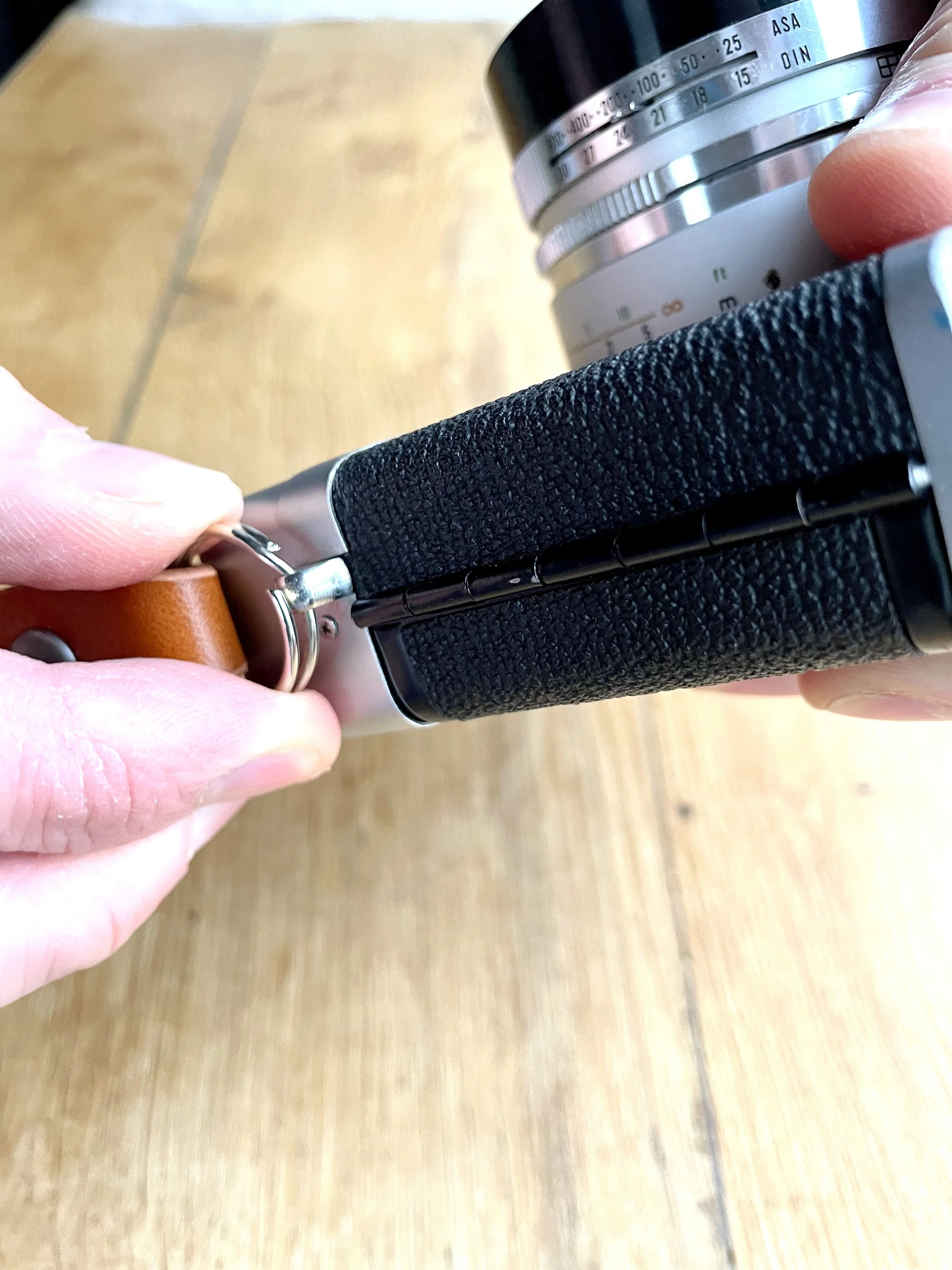 How to Attach a Camera Strap with Split Rings