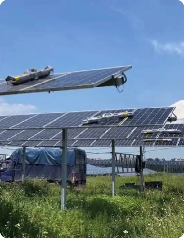 IFBOT Portable and Autonomous Solar Panel Cleaning Robot