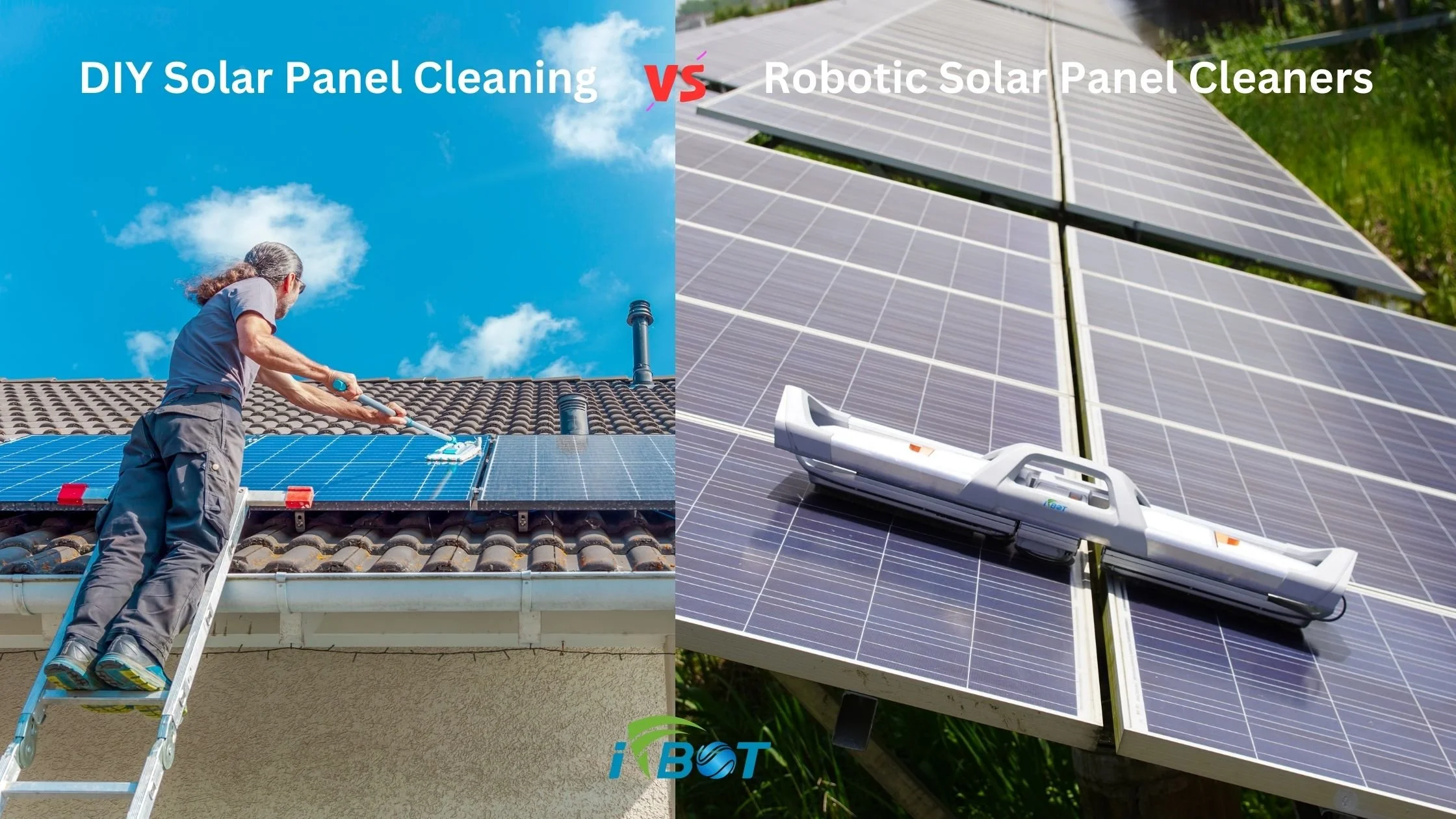 DIY vs. Robotic Solar Cleaning: What’s More Efficient?