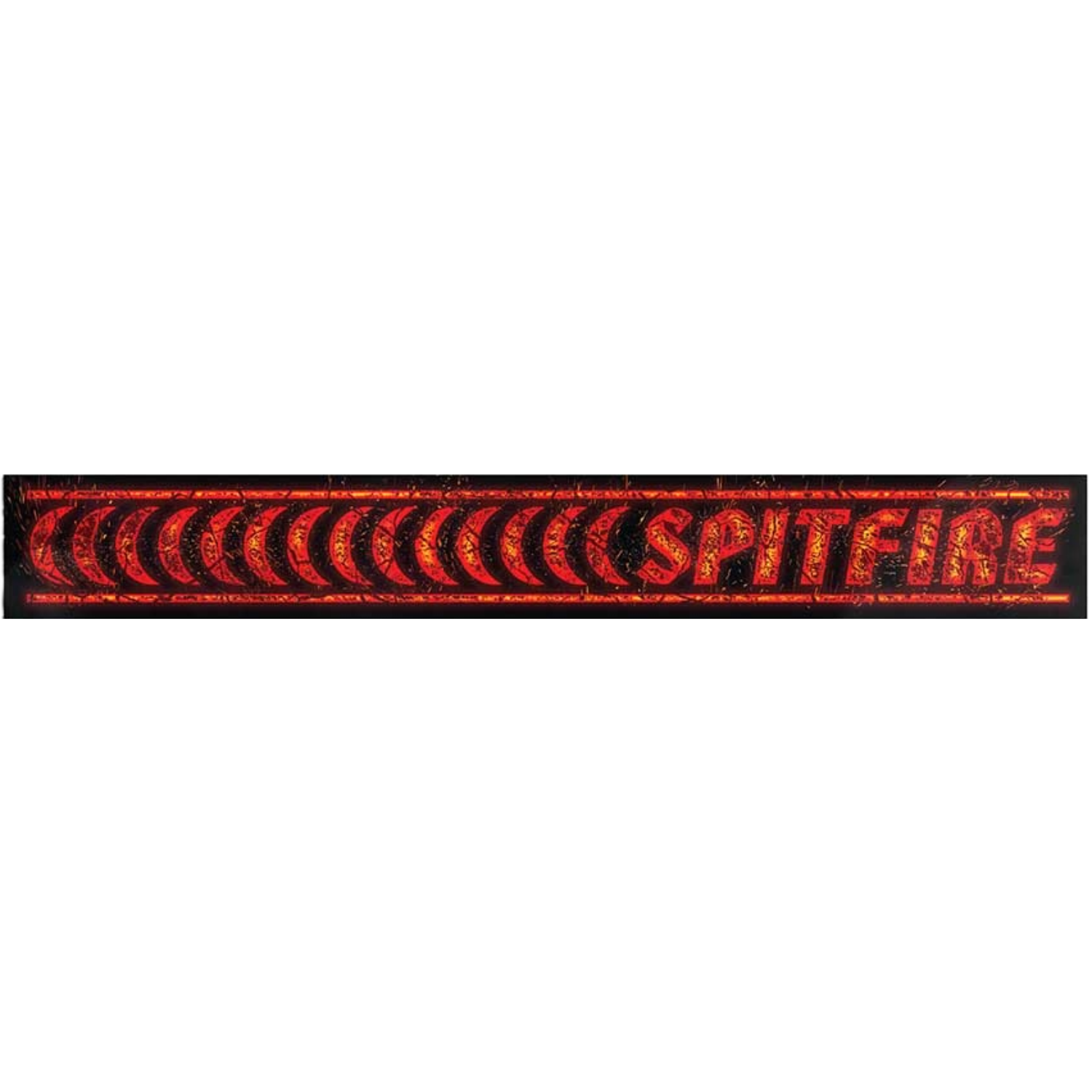 SPITFIRE SAVIE 8" STICKER ORANGE // HAVØK Skate Shop