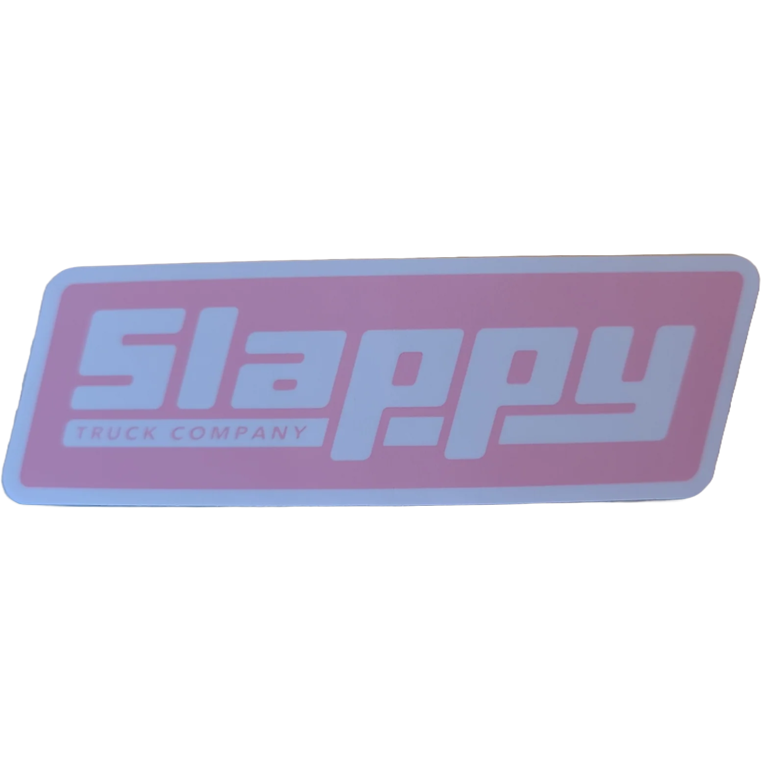 SLAPPY OG LOGO 4" STICKER RED // HAVØK