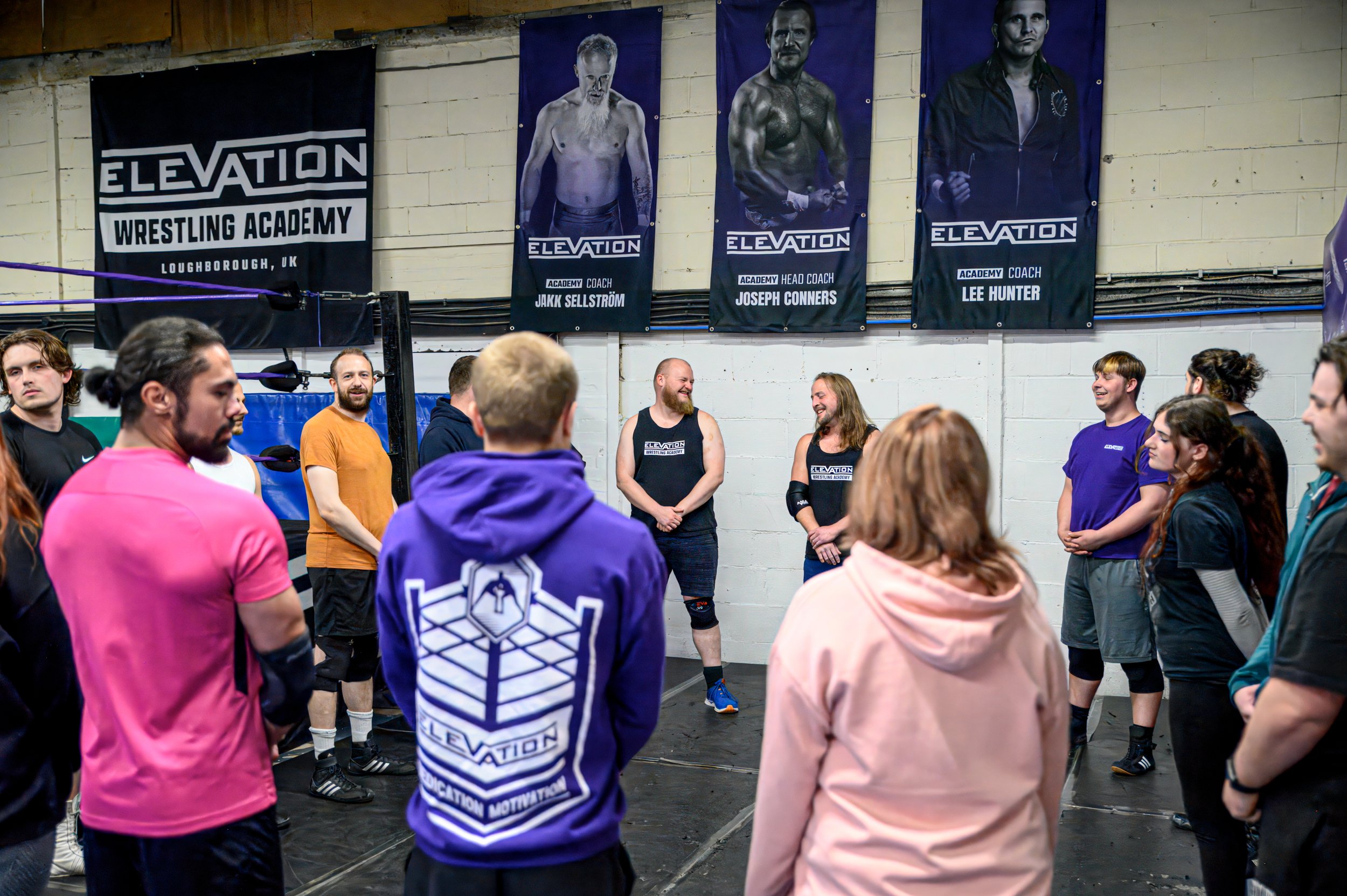 Classes | Learn Pro Wrestling in Loughborough — Elevation Wrestling