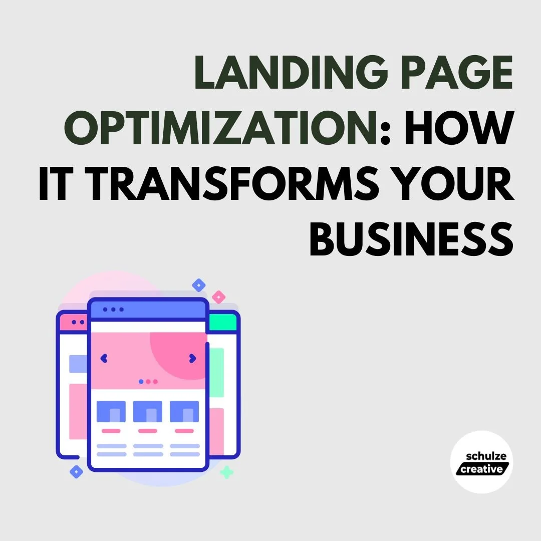 Landing Page Optimization: How it Transforms Your Business — Schulze ...