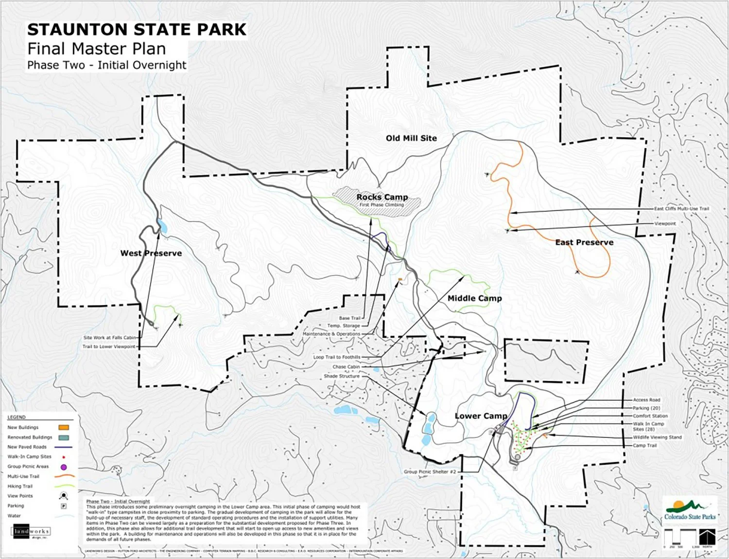 Staunton State Park Master Plan — Ford Architects