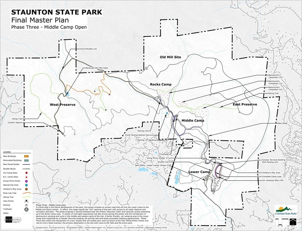 Staunton State Park Master Plan — Ford Architects
