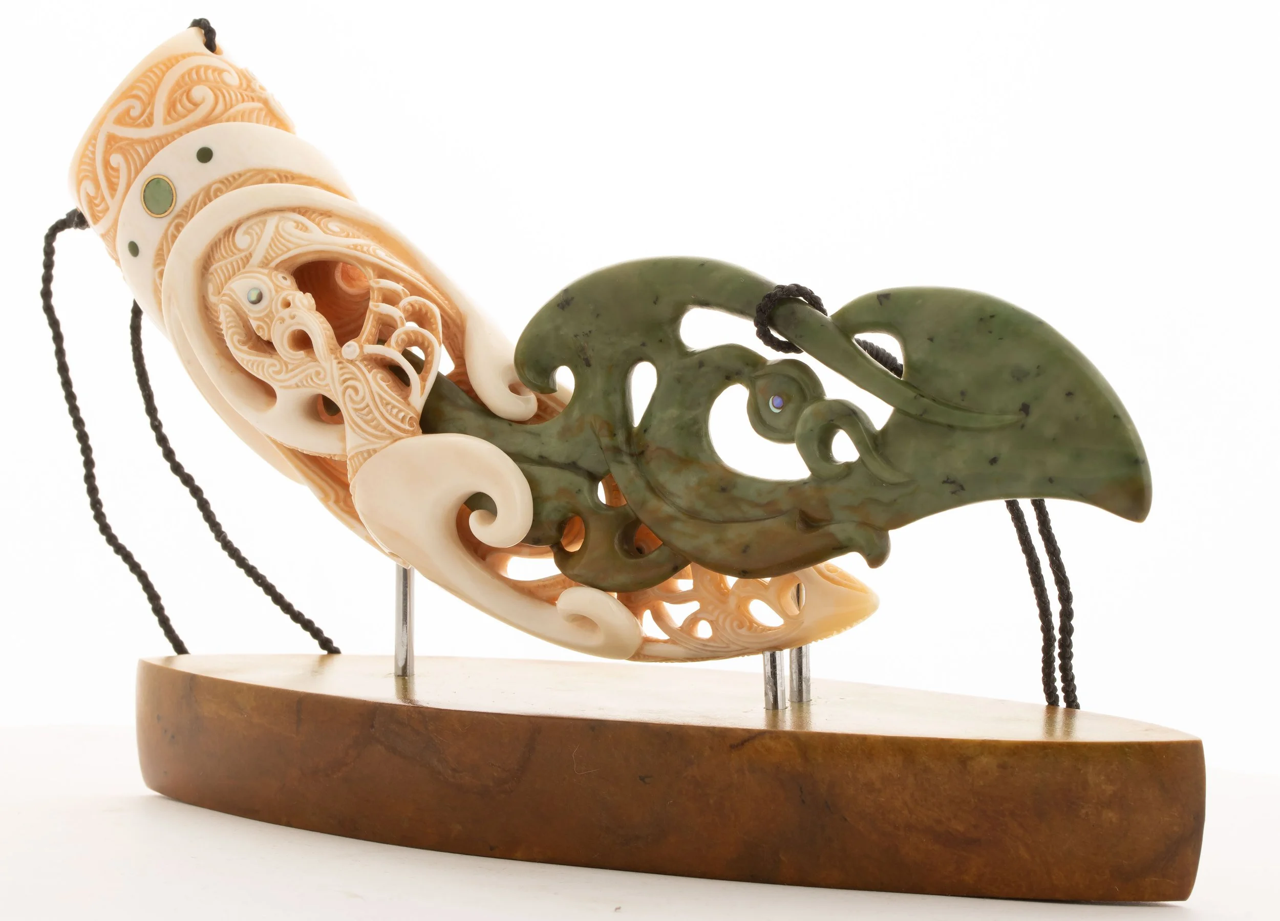 New Zealand Bone and Stone Carvings