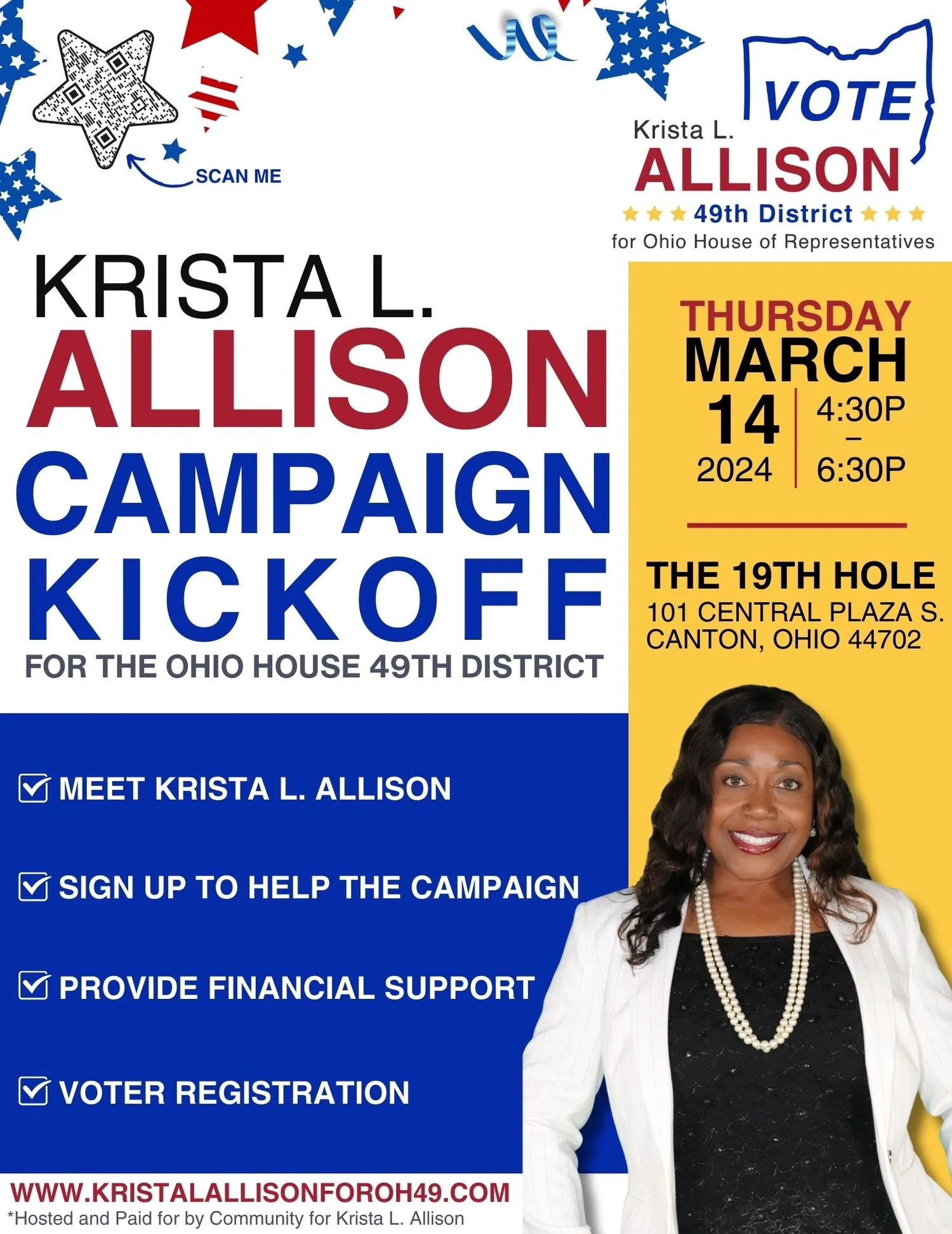 Events — Krista L Allison for OH 49