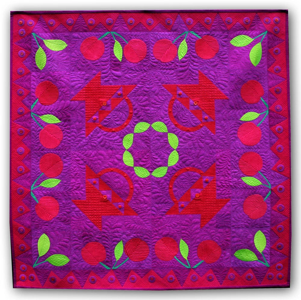 Artwork by Frieda Anderson — Gallery of Textile Art -- SAQA Florida