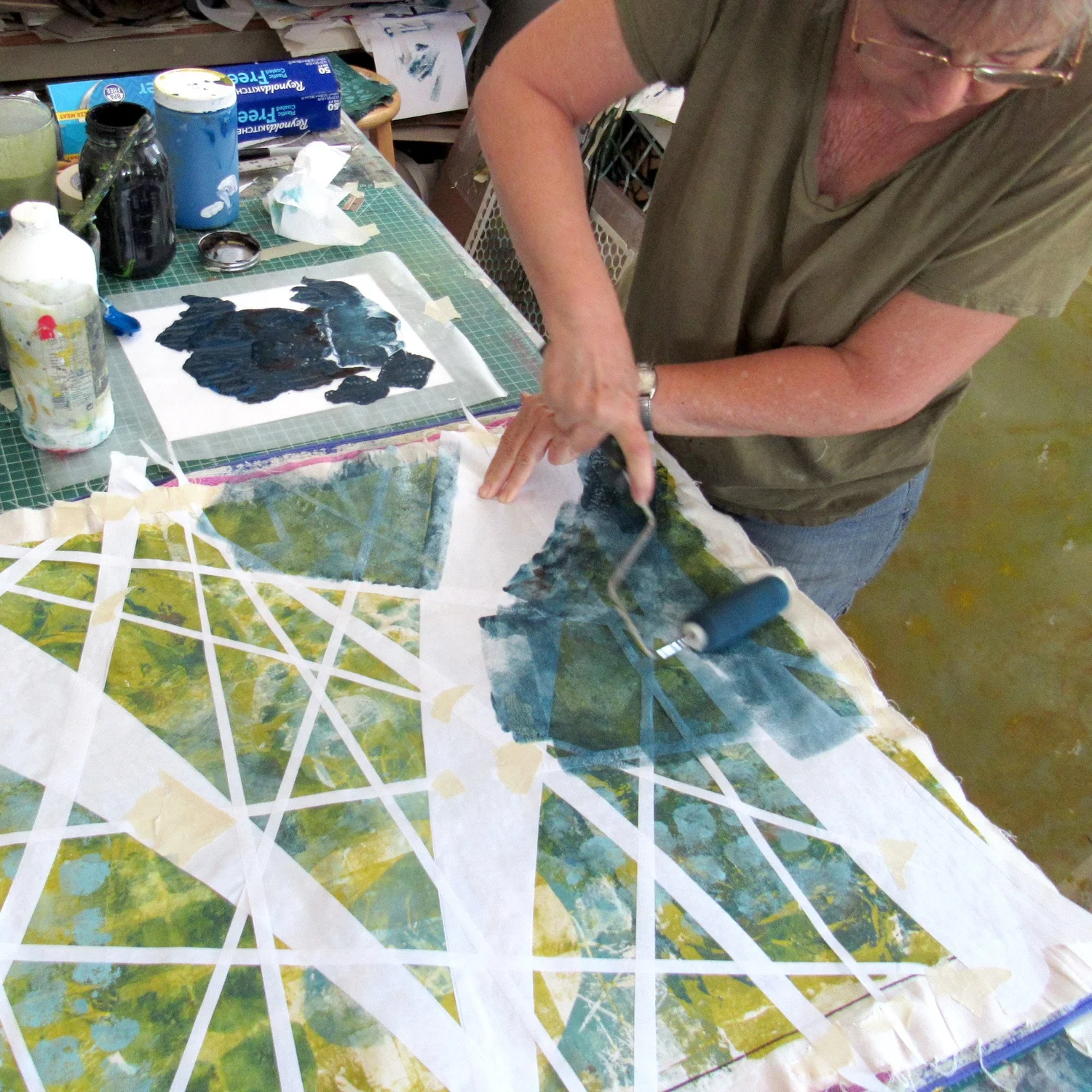 Artwork by Bobbi Baugh — Gallery of Textile Art -- SAQA Florida