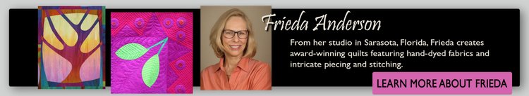 Artwork by Frieda Anderson — Gallery of Textile Art -- SAQA Florida