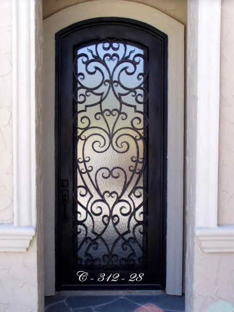 Custom Iron Door Portfolio — Doors By Design
