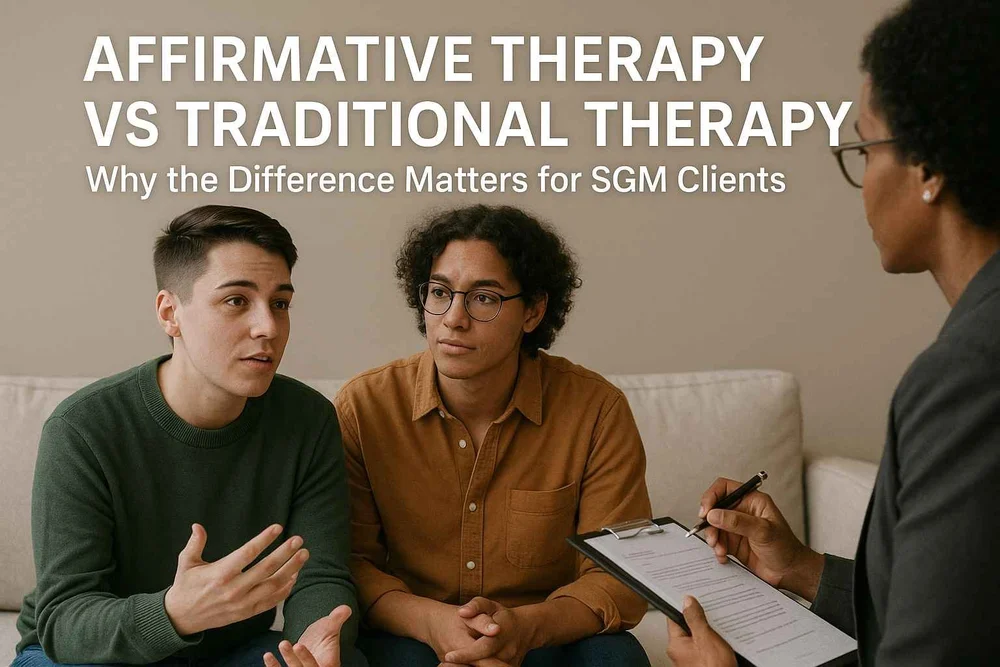Affirmative Therapy vs Traditional Therapy: Why the Difference Matters ...
