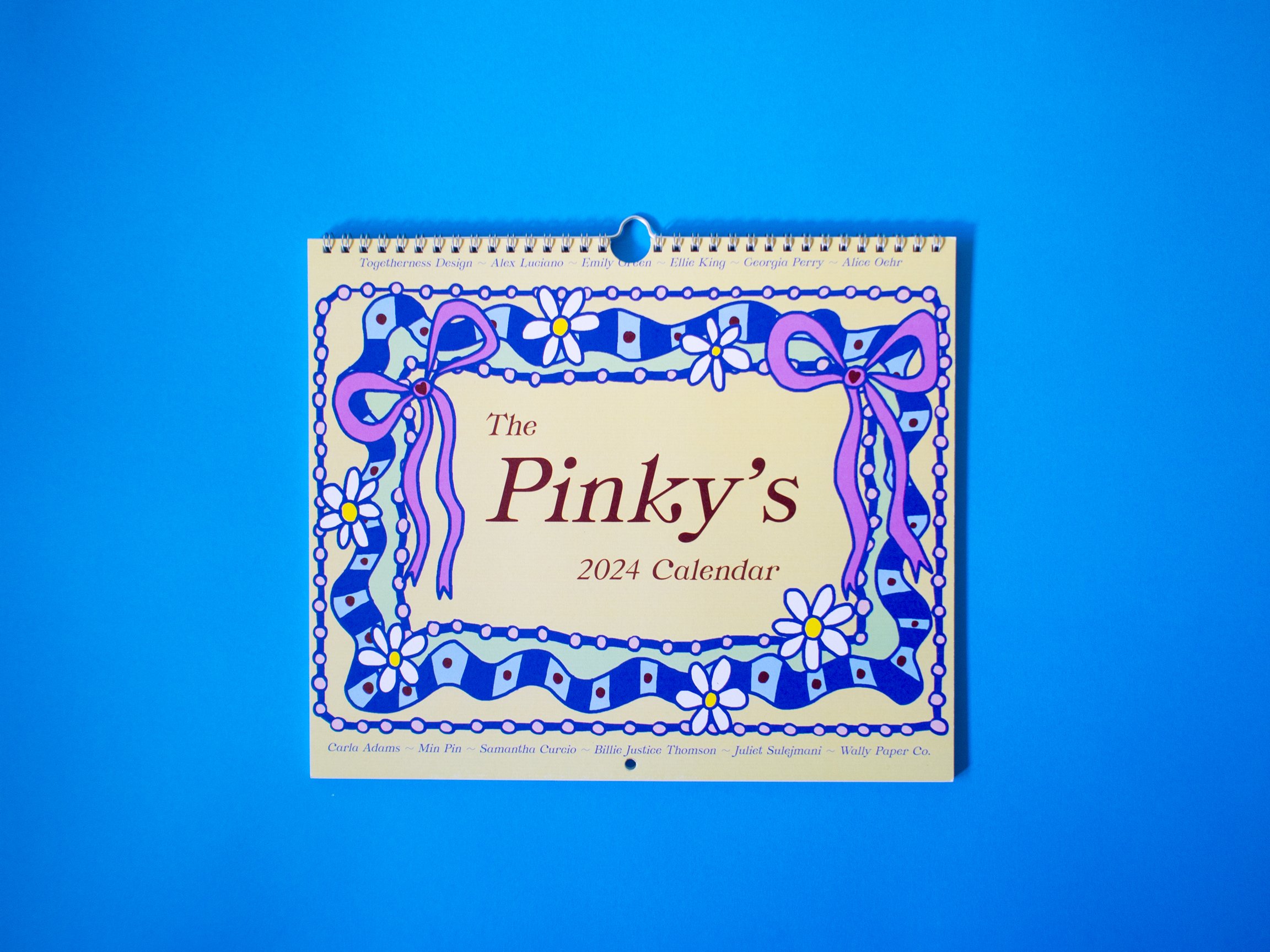 Pinky's 2024 Calendar — Samantha Curcio