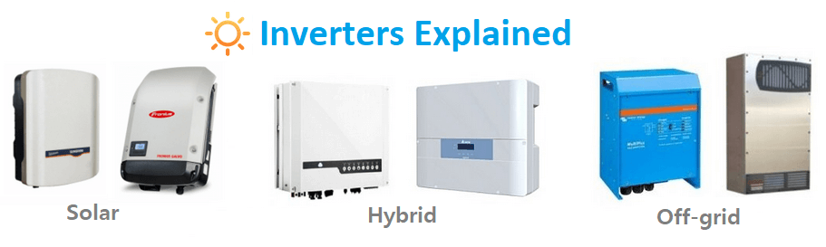 Solar, battery and hybrid inverters explained — Clean Energy Reviews