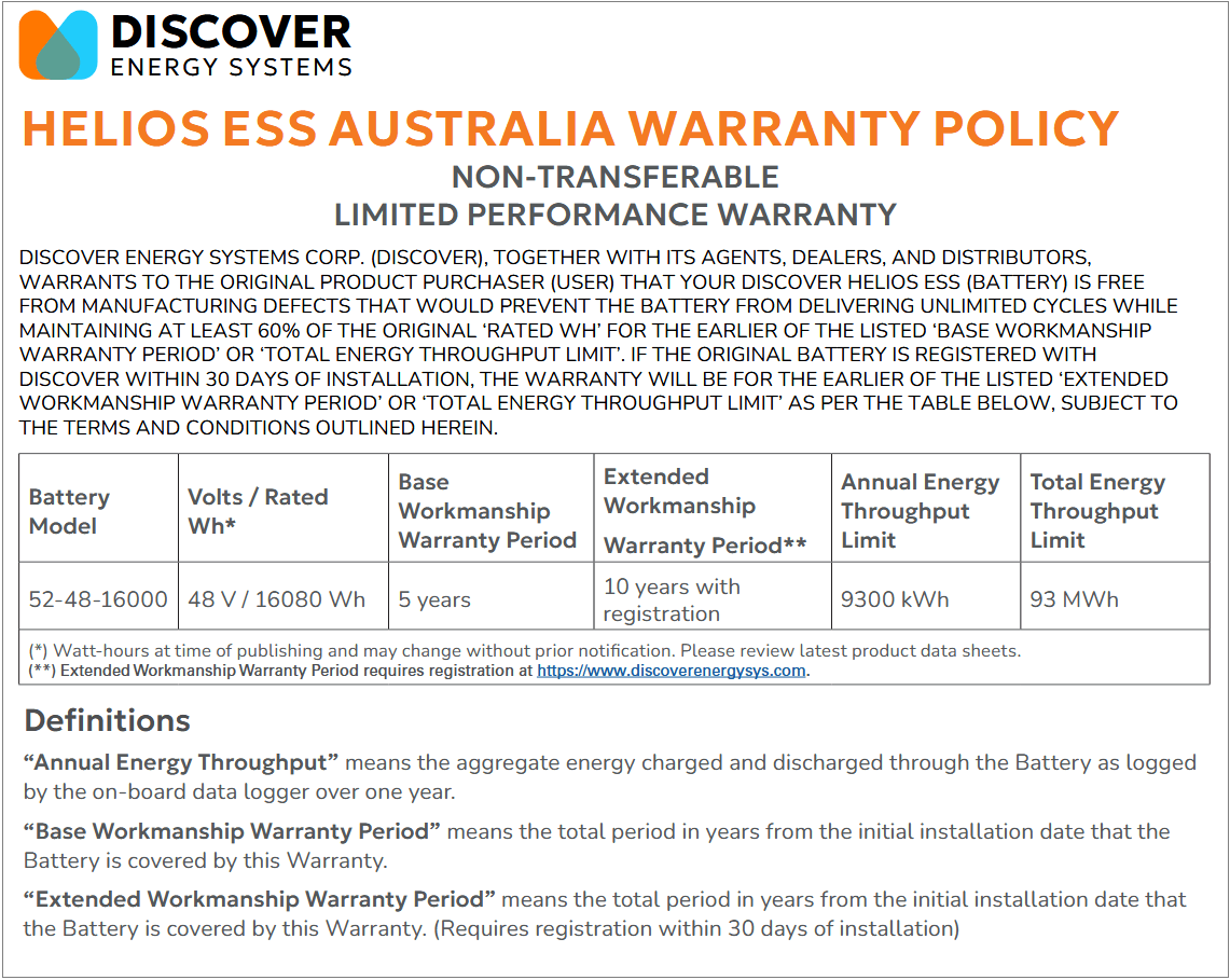 Discover Battery Review — Clean Energy Reviews