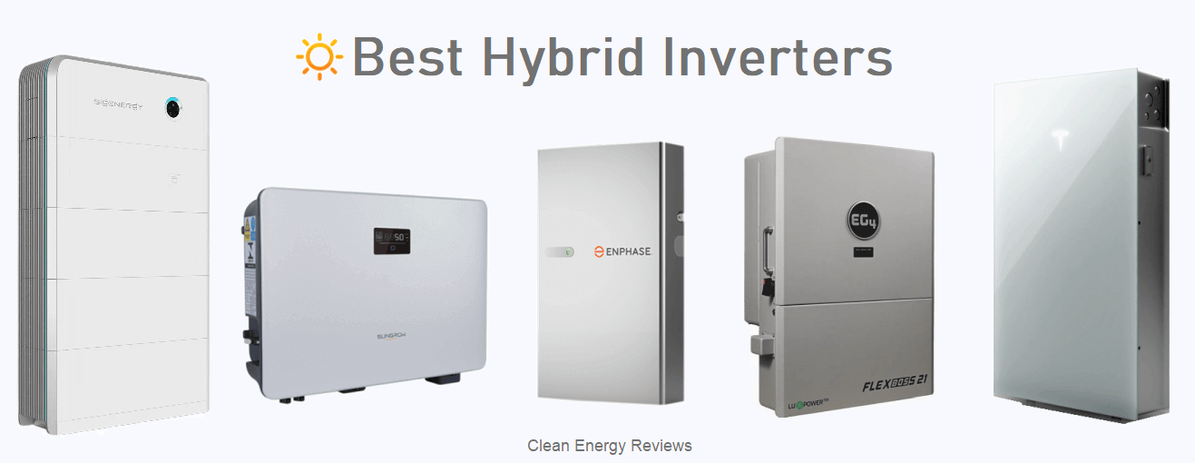 Best Hybrid Inverters 2025 — Clean Energy Reviews