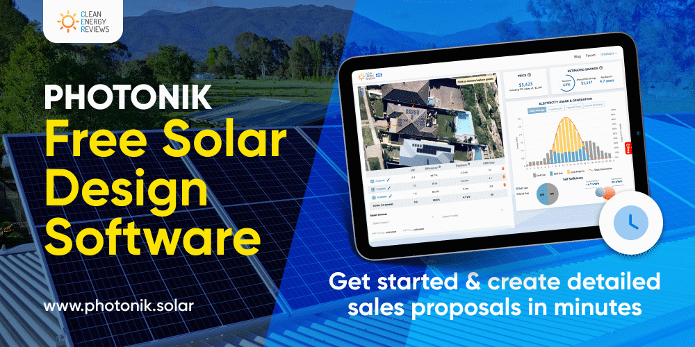 Solar Panel Design Tool — Clean Energy Reviews