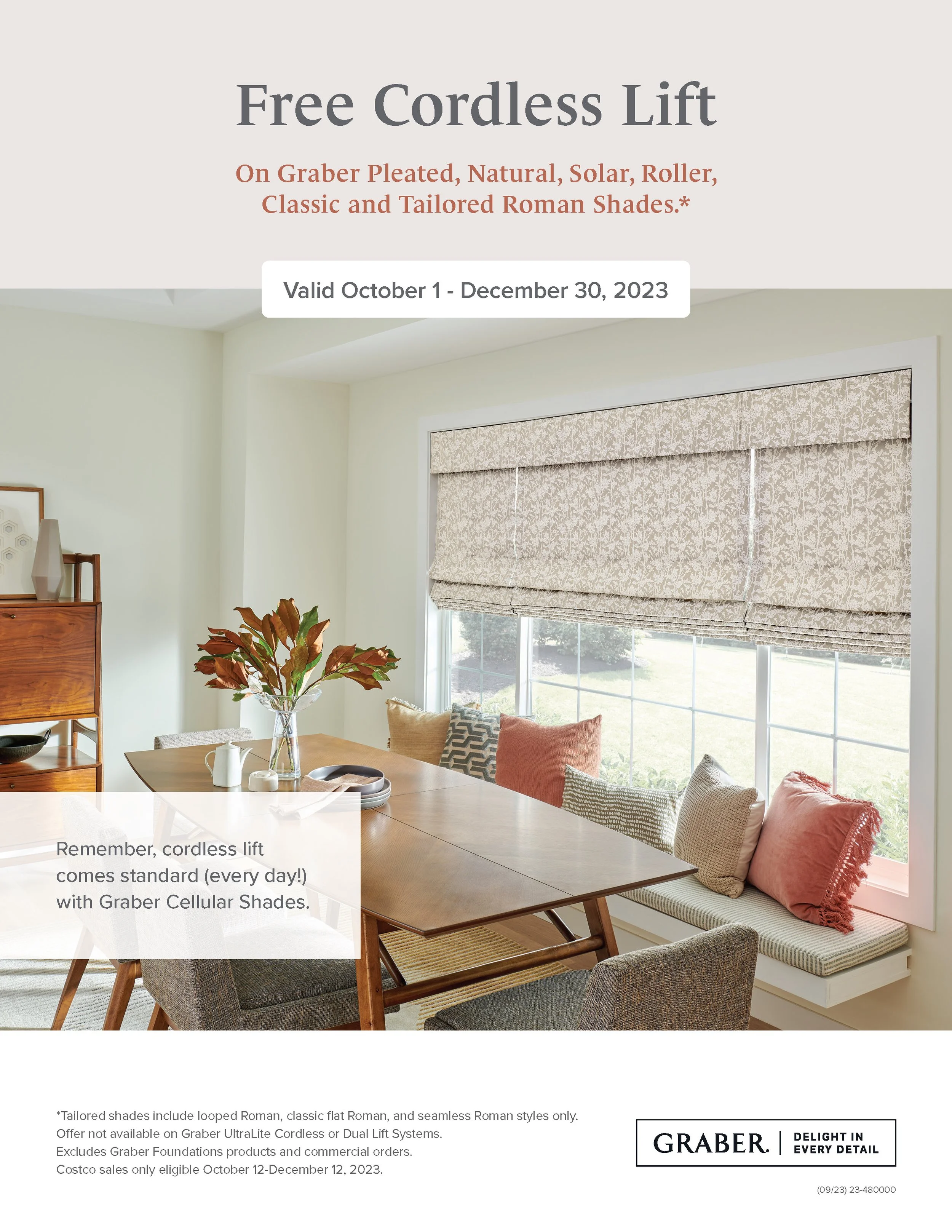 Promotions — Big Oak Custom Blinds & Shutters