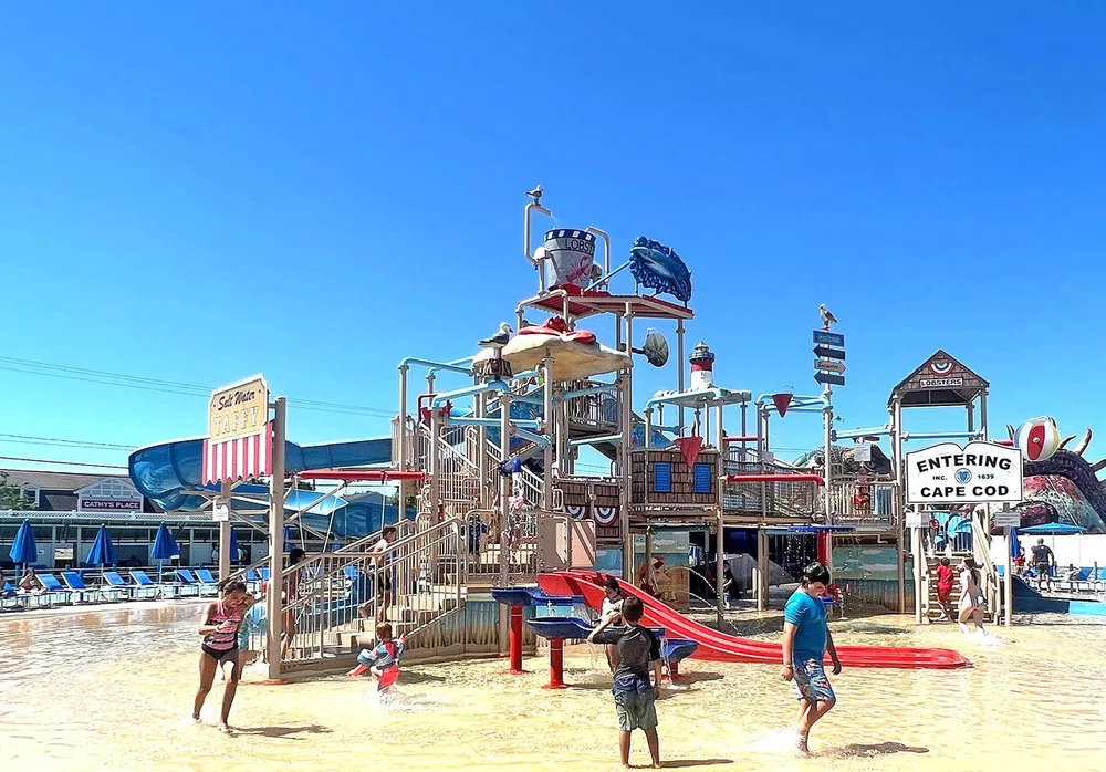 Splash Island | The Splash Pad at the Water Park on Cape Cod