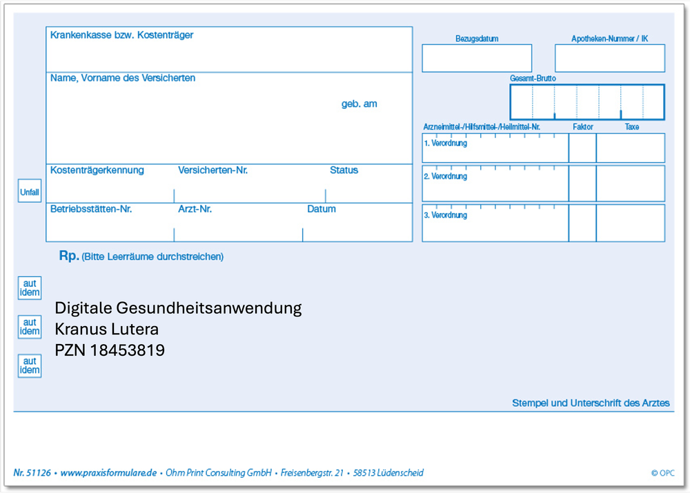 Kranus Lutera - Die Therapie für Ihre Patienten mit LUTS — Kranus Health