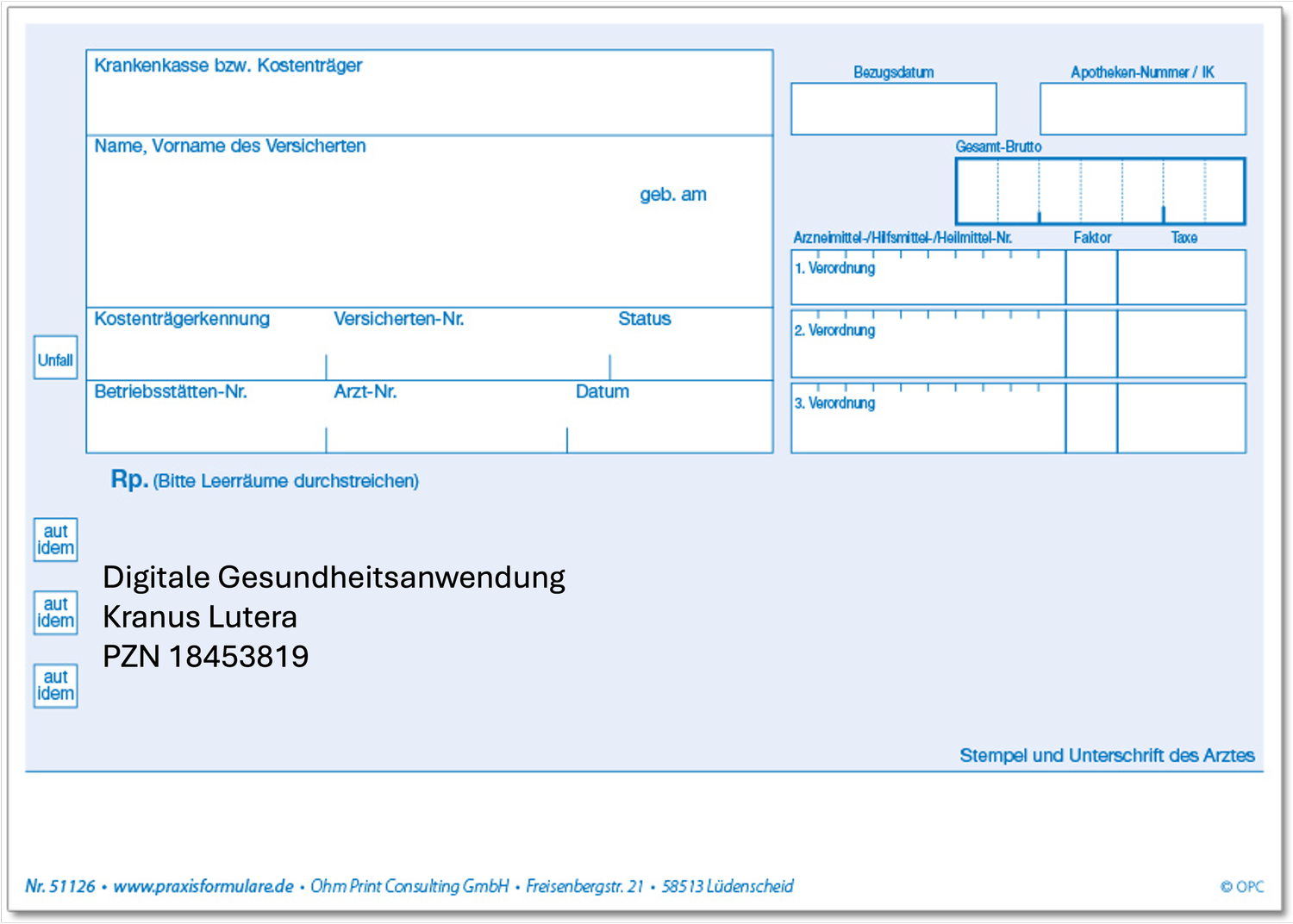 Kranus Lutera - Die Therapie für Ihre Patienten mit LUTS — Kranus Health