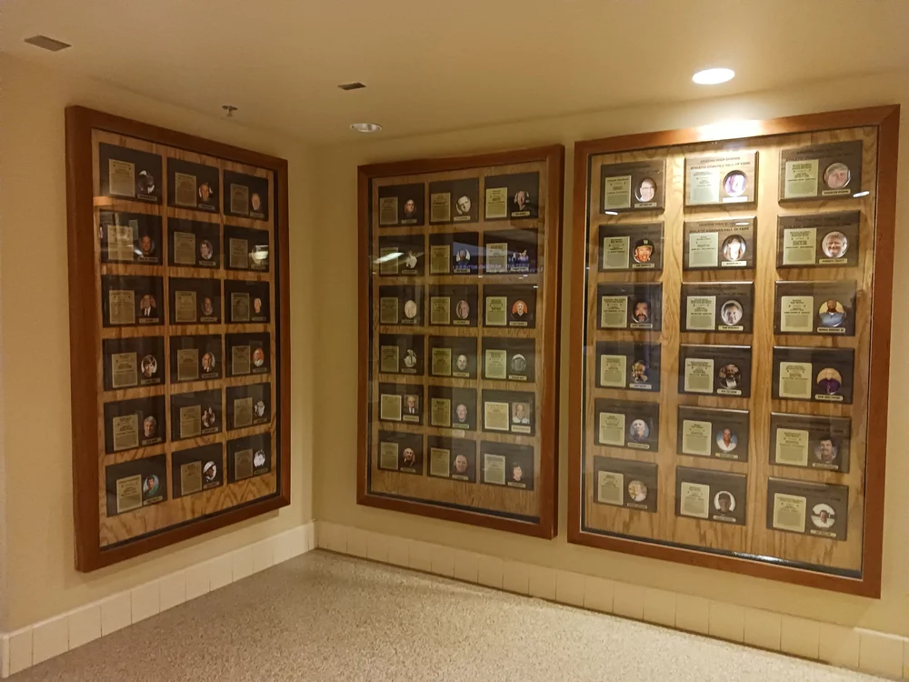 Desert Diamond Arena Hall of Fame Display — Arizona HS Athletic Coaches ...