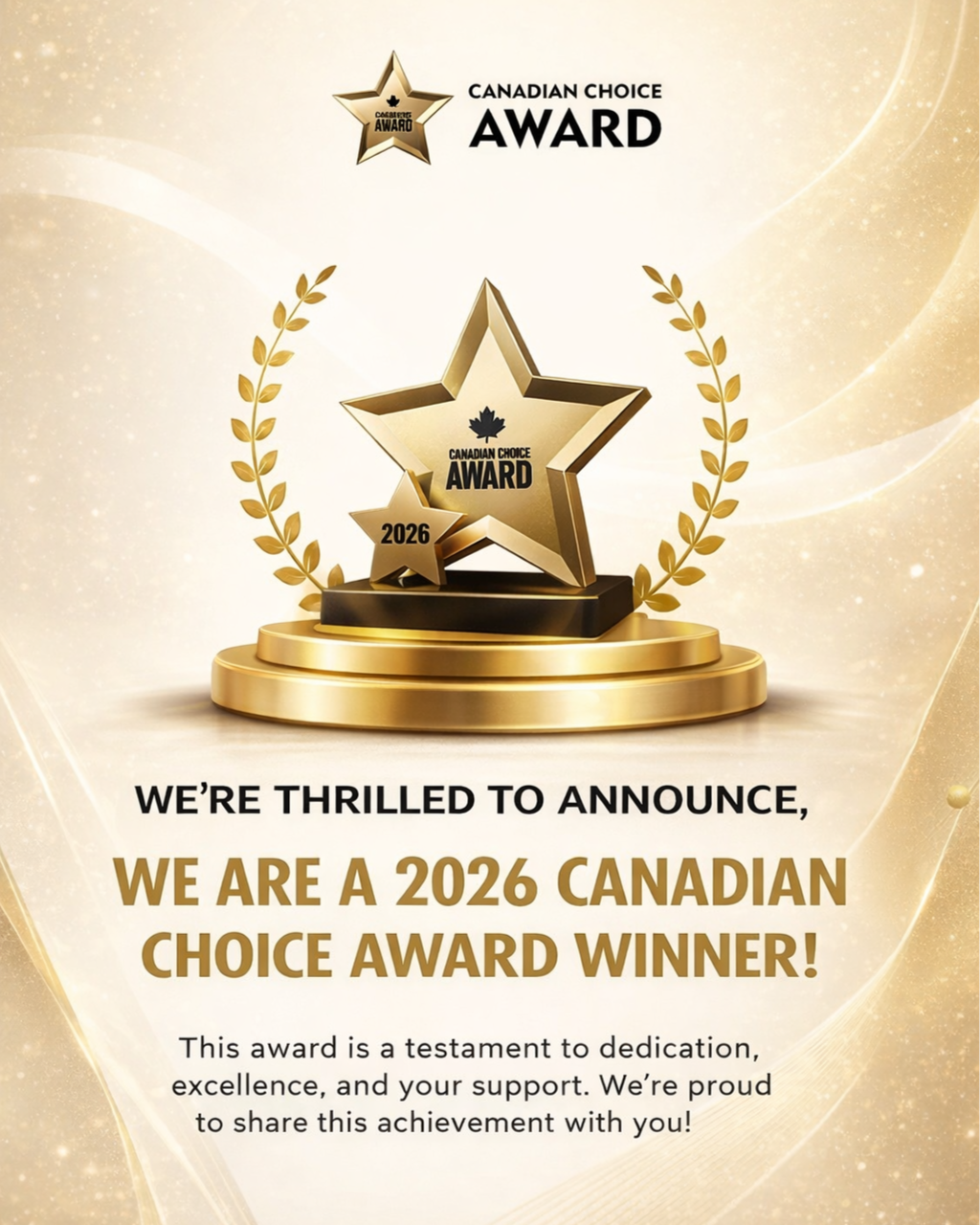 Winners — 2026 Canadian Choice Awards🏆 — The Barber's Philosophy