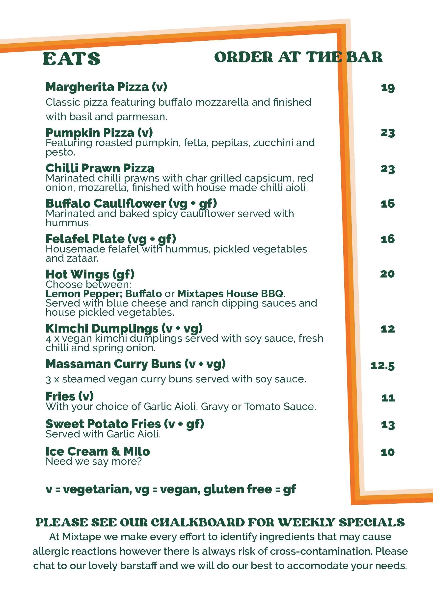 Food & Drink — Mixtape Brewing & Bar