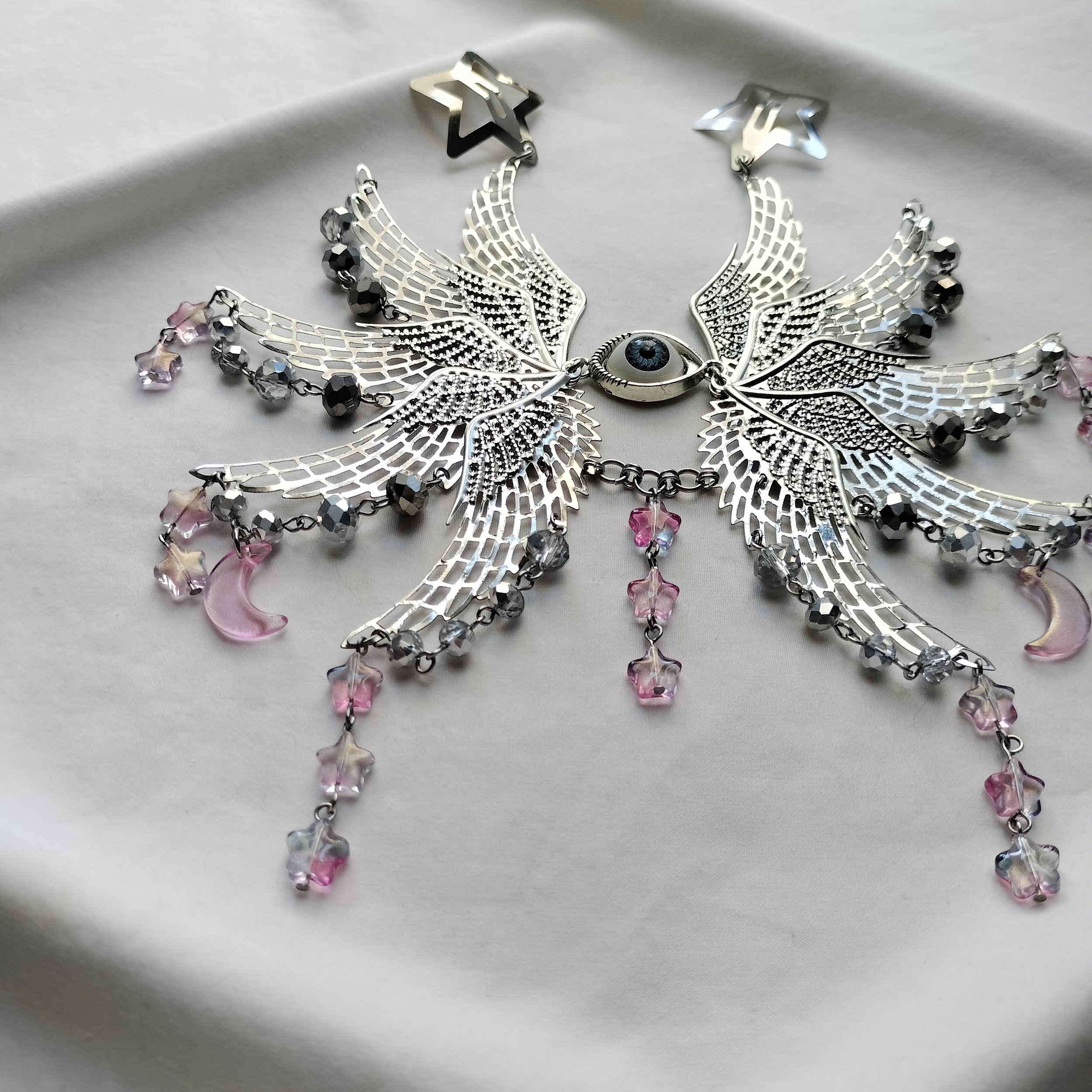 Purple Celestial Seraphim Necklace — Moss Pixie