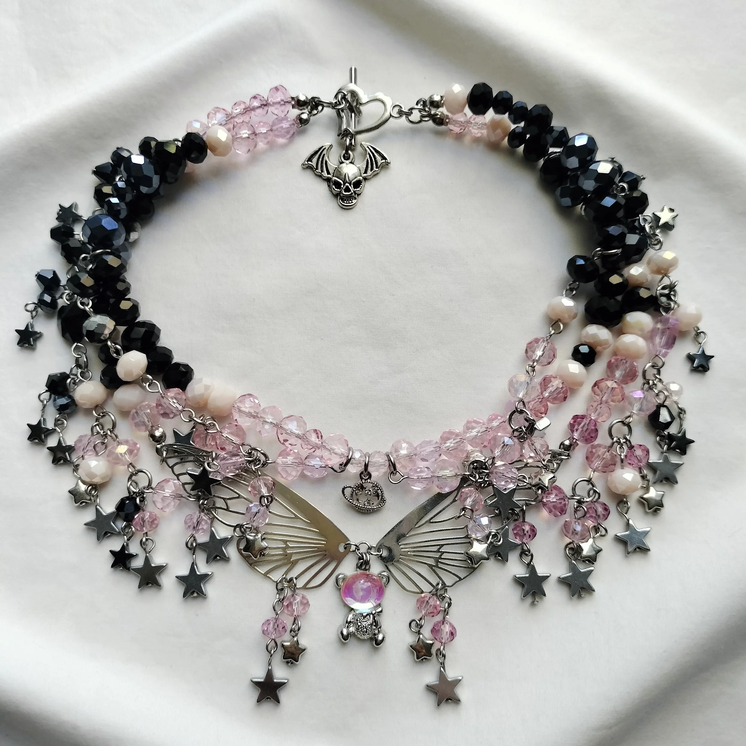 Purple Celestial Seraphim Necklace — Moss Pixie