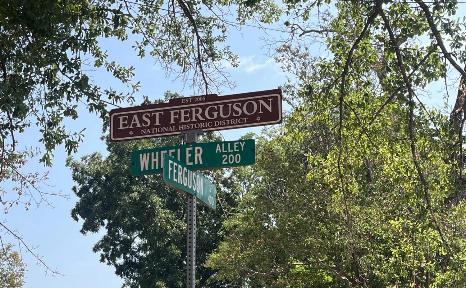 East Ferguson Residential Historic District — Historic Tyler, Inc.