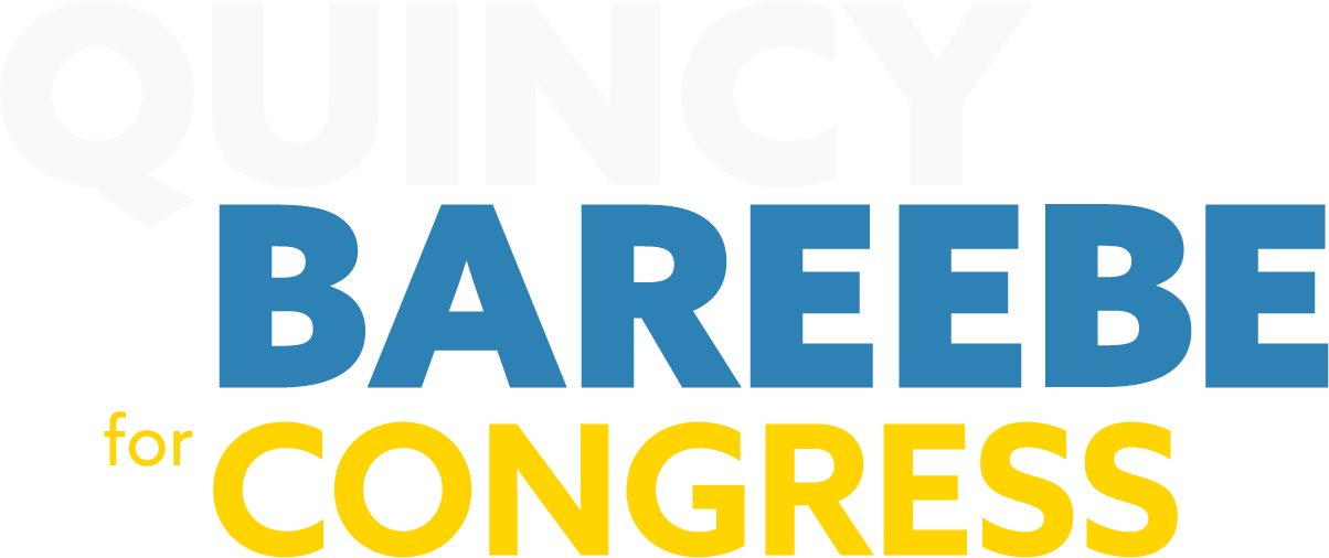 Quincy Bareebe for Congress | Maryland District 5