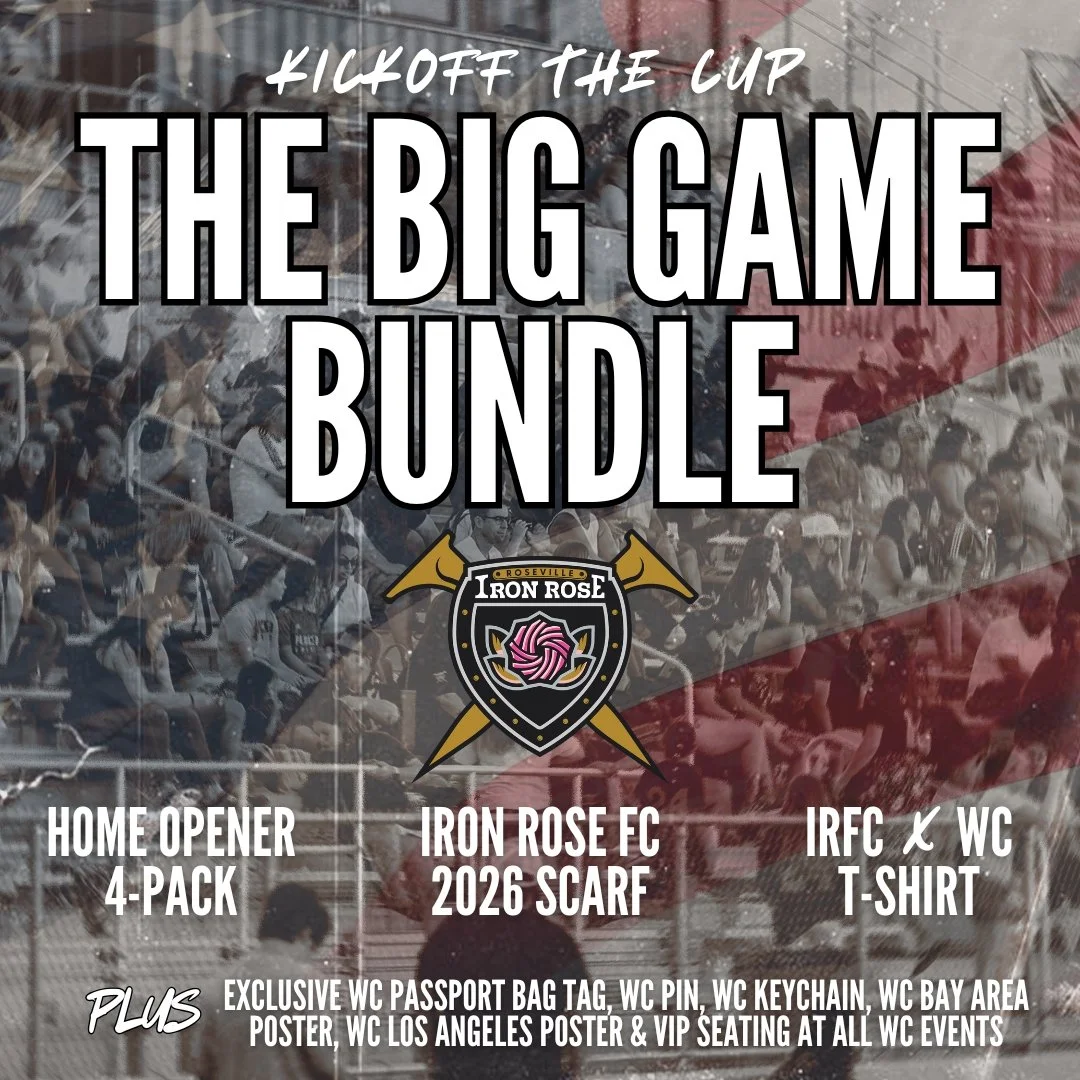 2026 SEASON TICKETS — Roseville Iron Rose FC