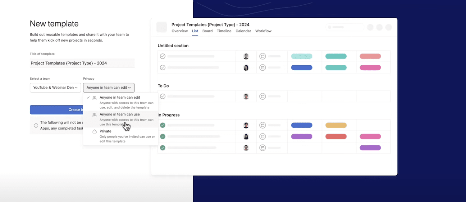 How to Create, Customize, and Use Asana Templates [2025] | Cirface
